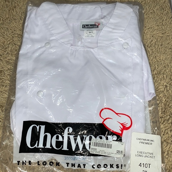 Chefwear | Jackets & Coats | Nwt Chefwear Size 2x T Executive Long ...